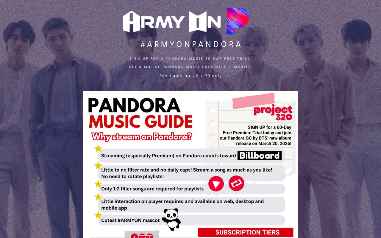 Army On Pandora Home
